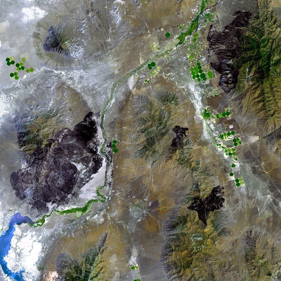 Tungsten and Thomas Fires, Nevada - NASA Science