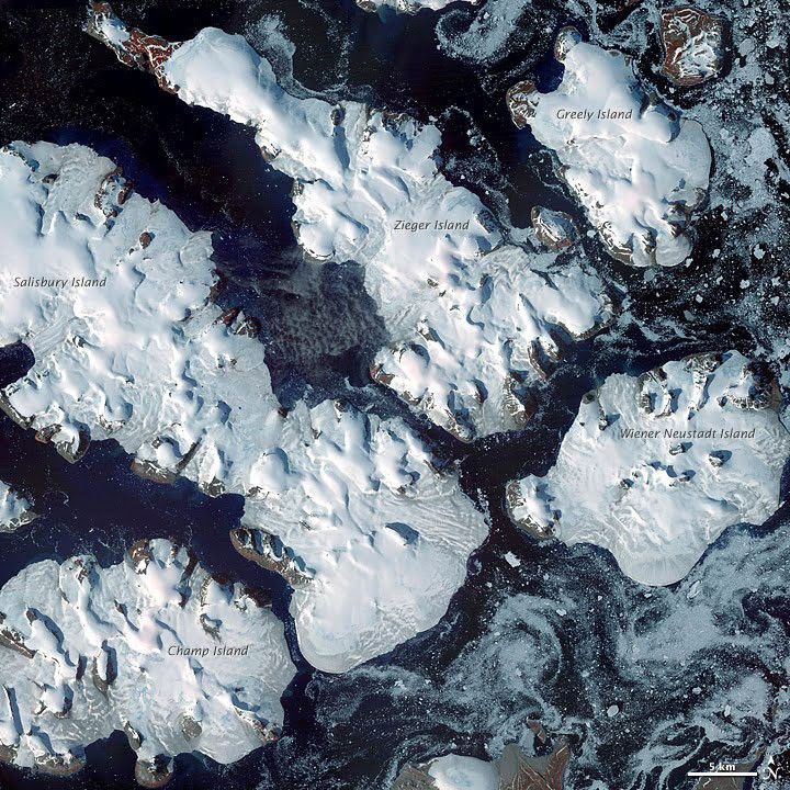 Frozen Franz Josef Land - NASA Science