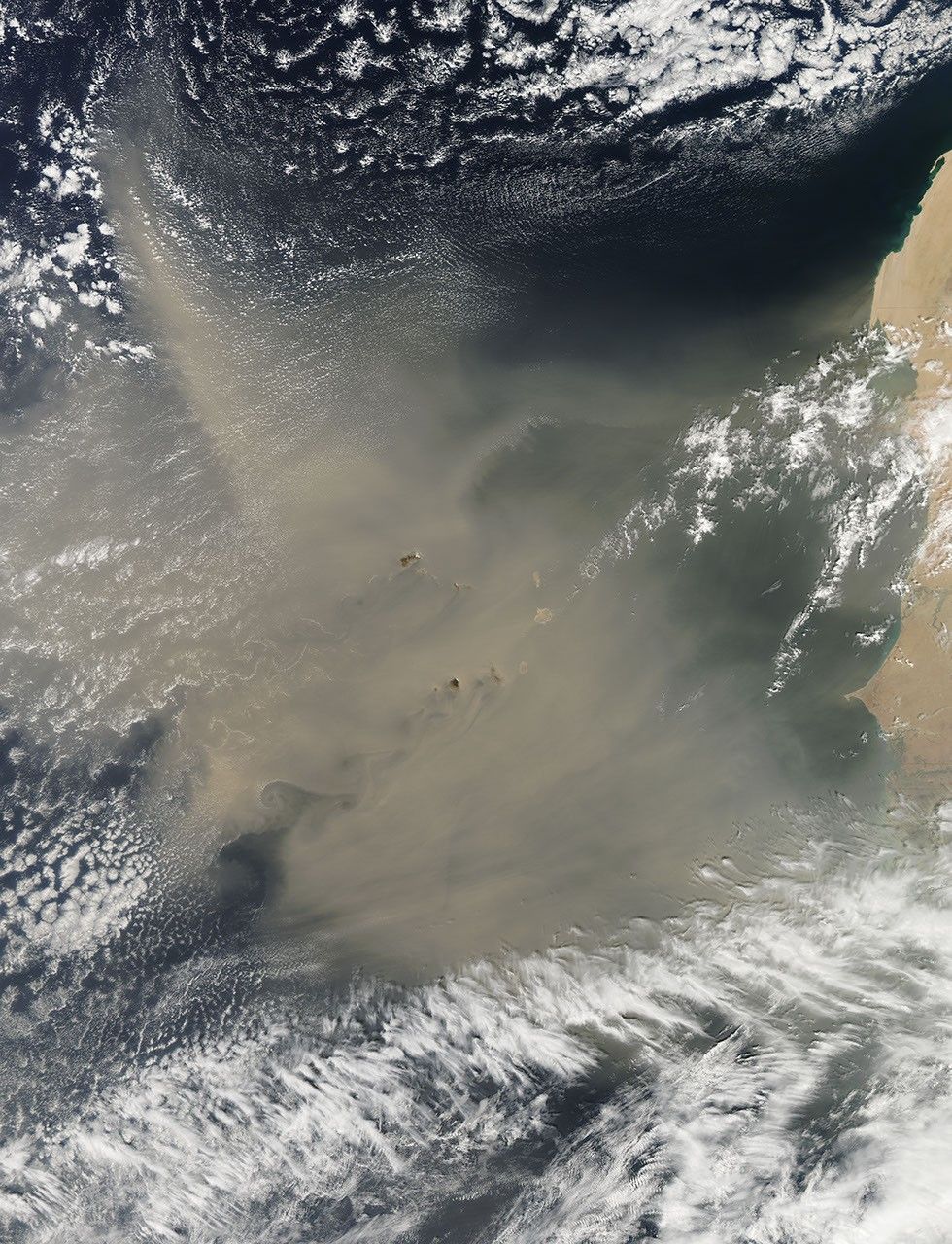 Dust off Western Africa - NASA Science