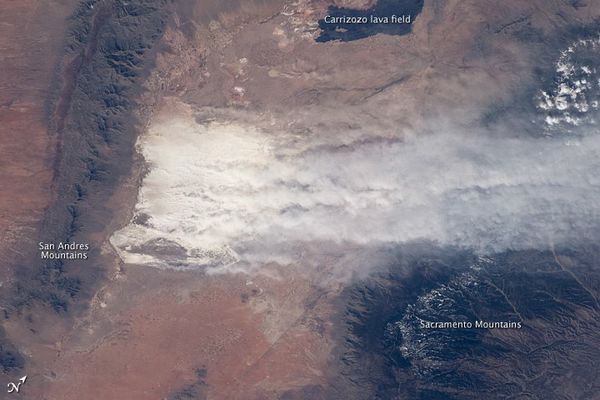 White Sands Dust Storm - NASA Science