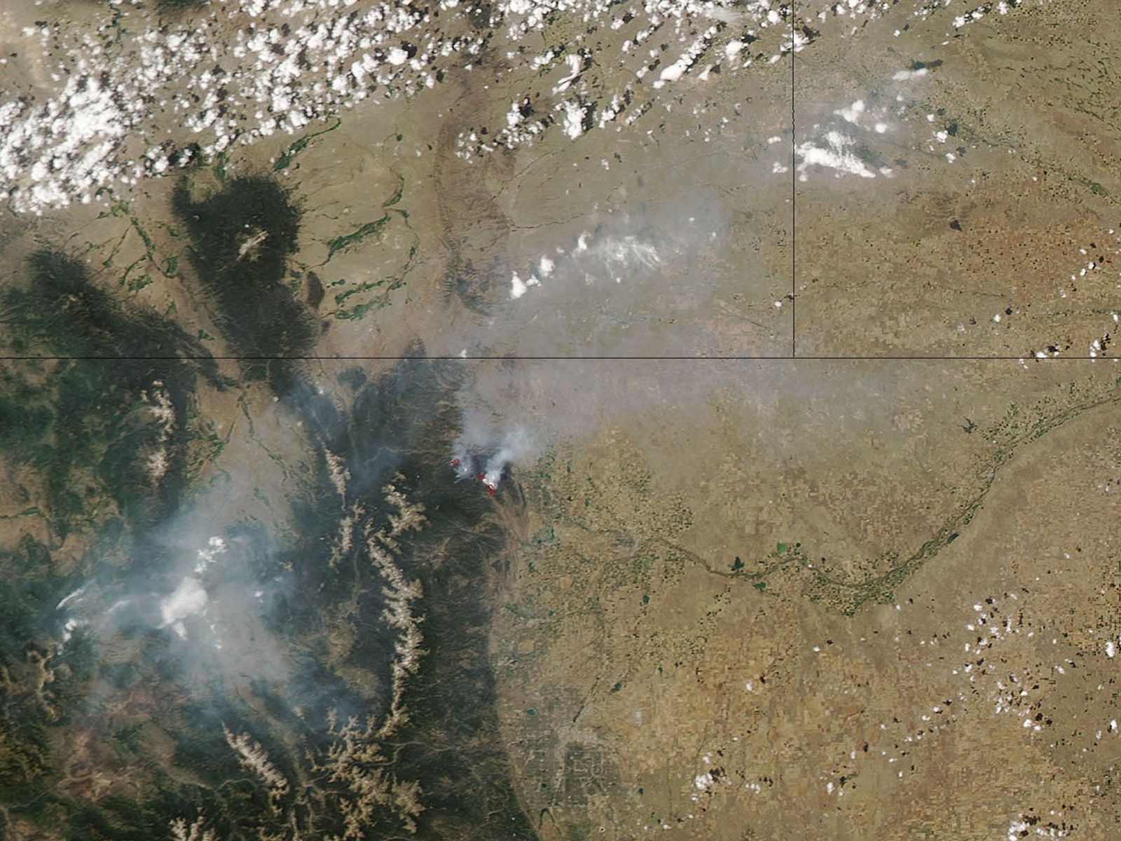 High Park Fire in Colorado - NASA Science