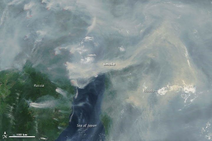 Smoke and Fires in Siberia - NASA Science