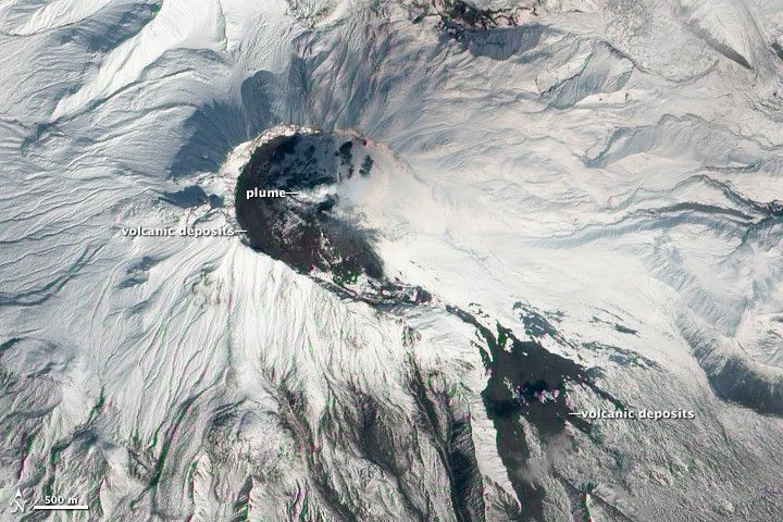 Bezymianny Volcano - NASA Science