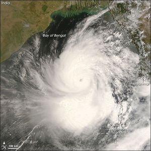 Cyclone Nargis - NASA Science