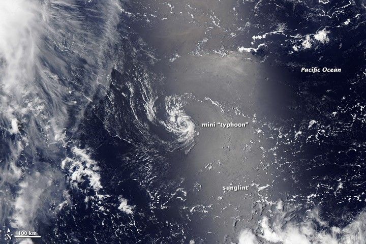 typhoon tip from space