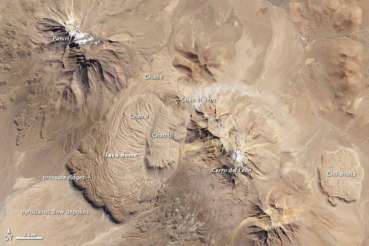 lava dome volcano shape
