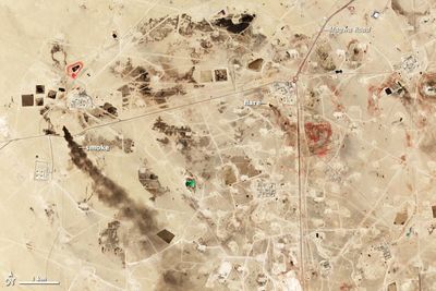 Oil Fields in Kuwait - NASA Science