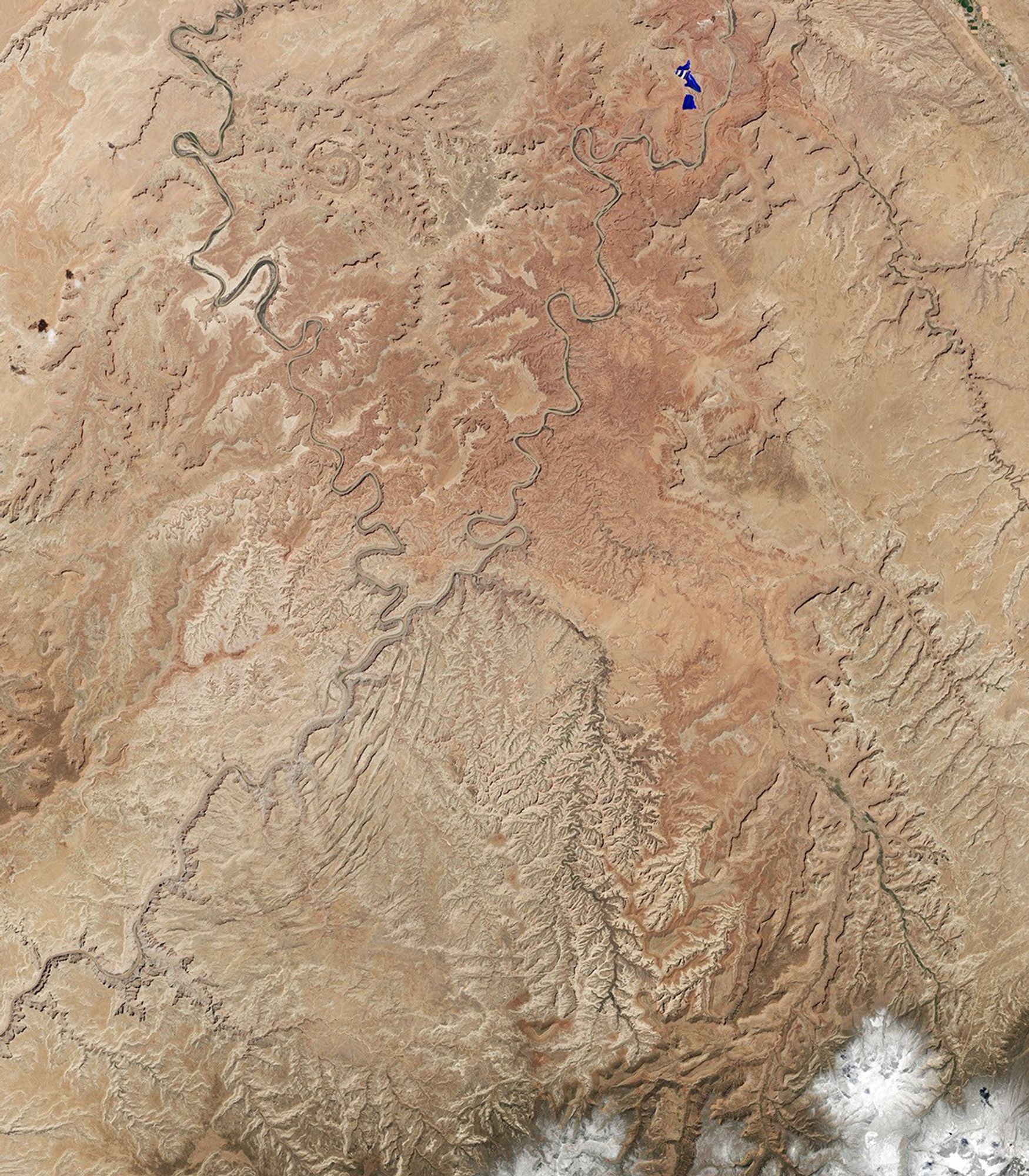 Potash Mine Near Moab, Utah - NASA Science
