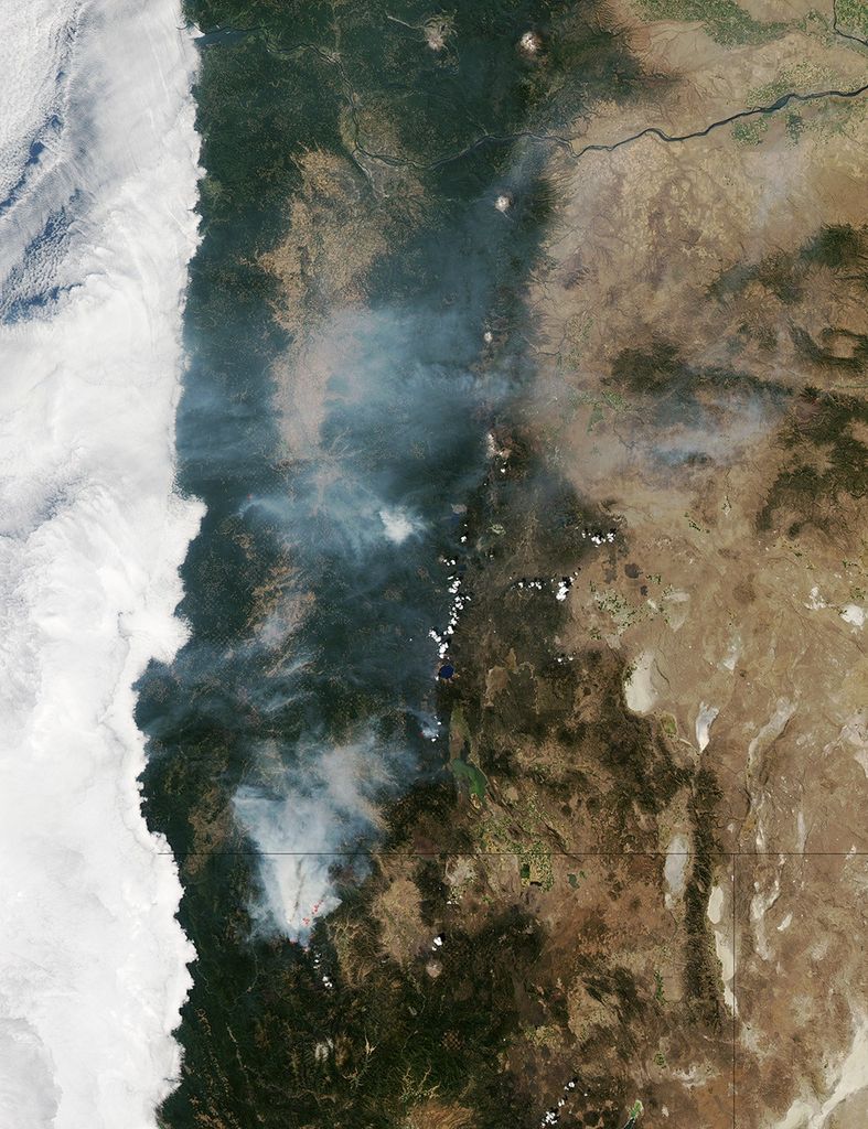 Happy Camp Complex Fire, California - NASA Science