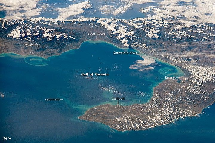 Gulf of Taranto - NASA Science