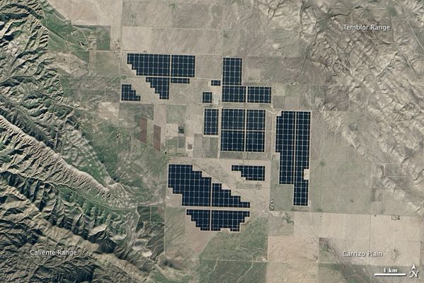Topaz Solar Farm, California - NASA Science