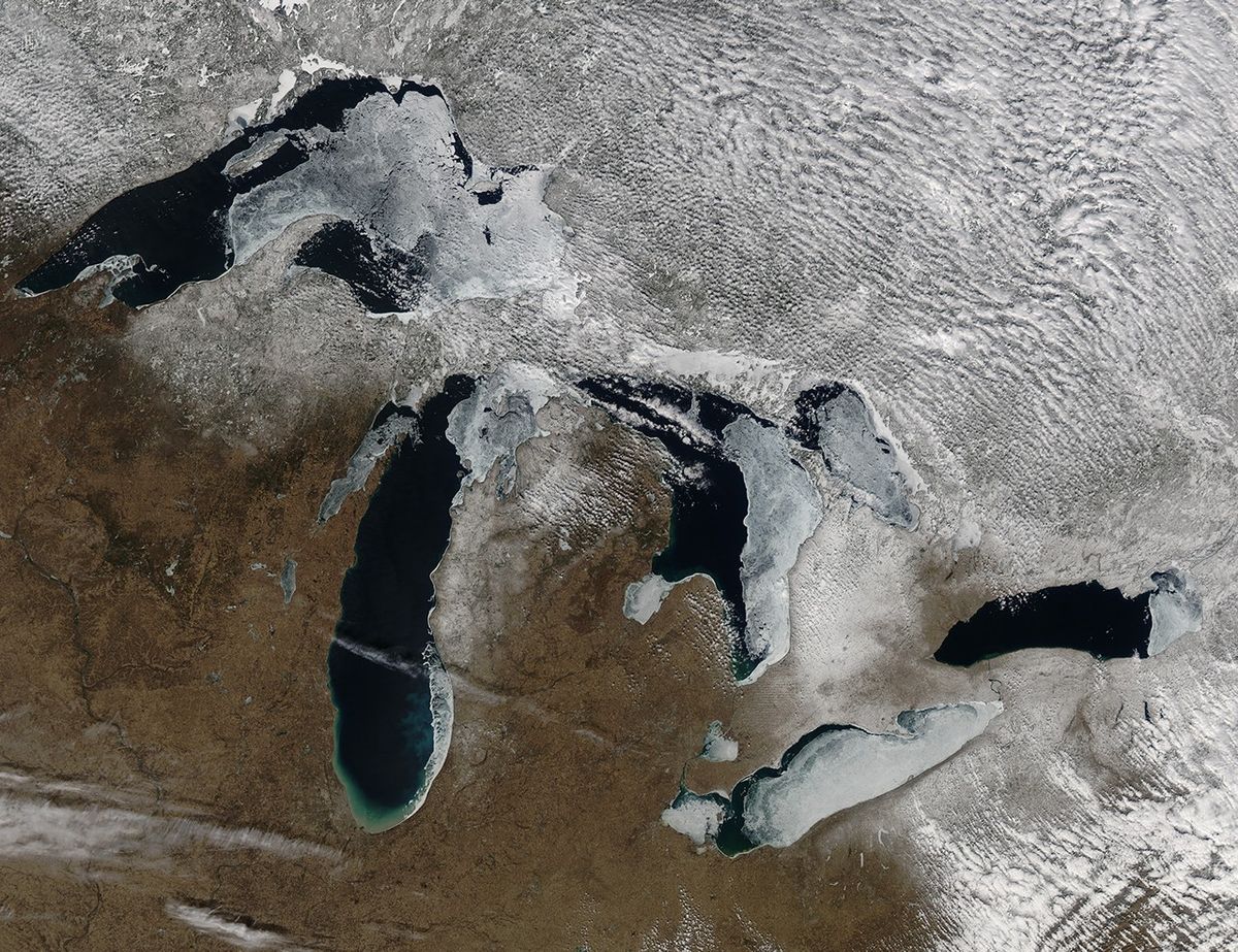 Ice on the Great Lakes - NASA Science