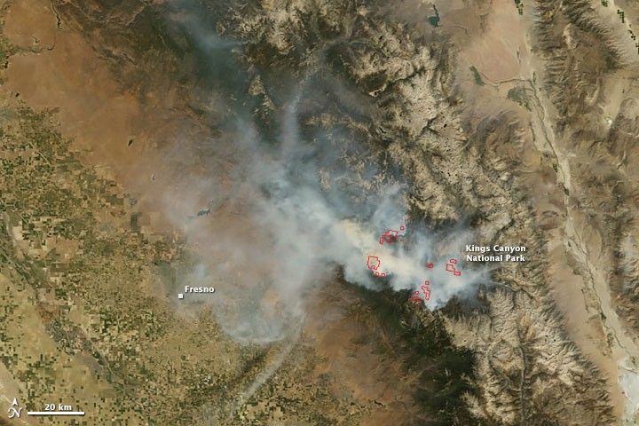 Rough Fire, California - NASA Science