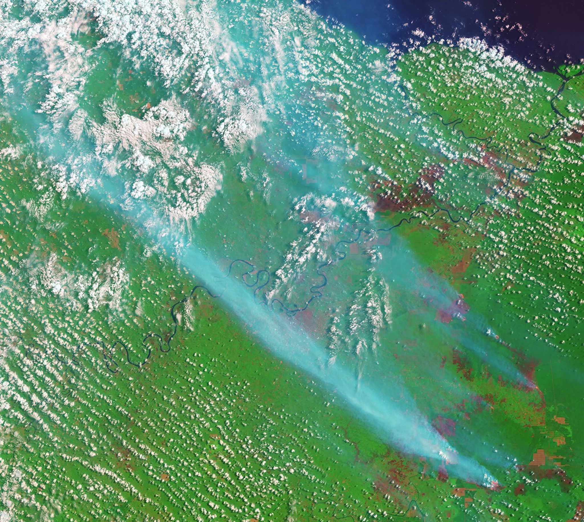 Smoke and Fires in Sumatra - NASA Science