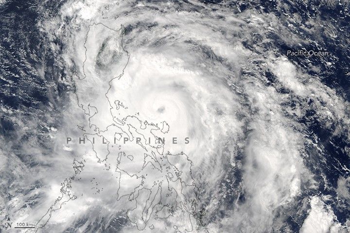 nasa typhoon