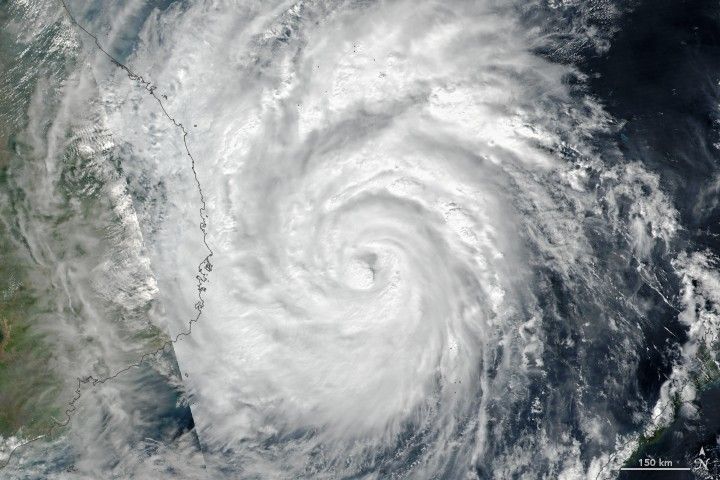 Typhoon Damrey - NASA Science