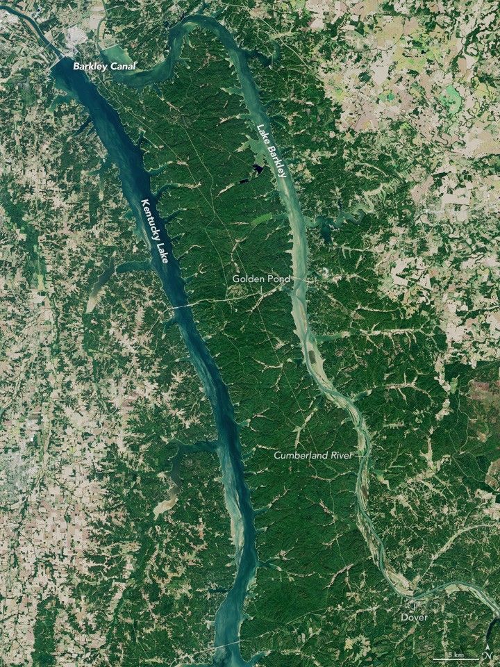 The Land Between the Lakes - NASA Science