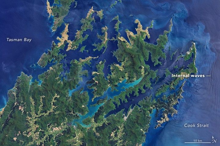 Making Waves in Marlborough Sounds - NASA Science