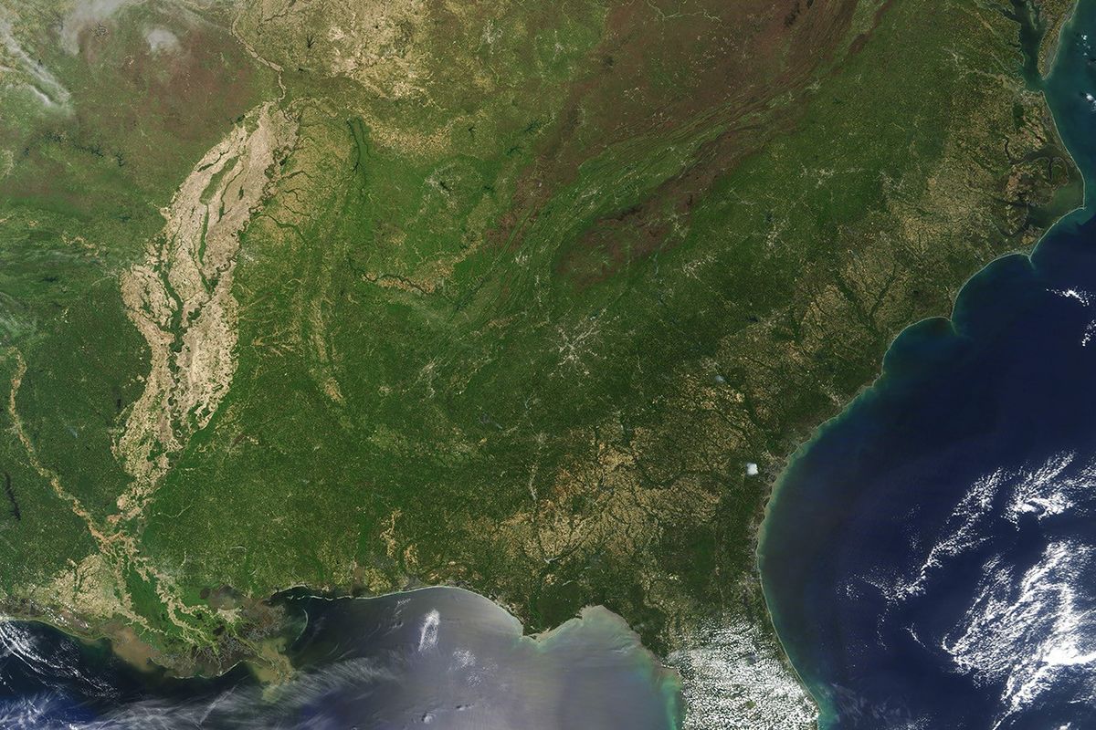 Spring Greening in the Southeast - NASA Science