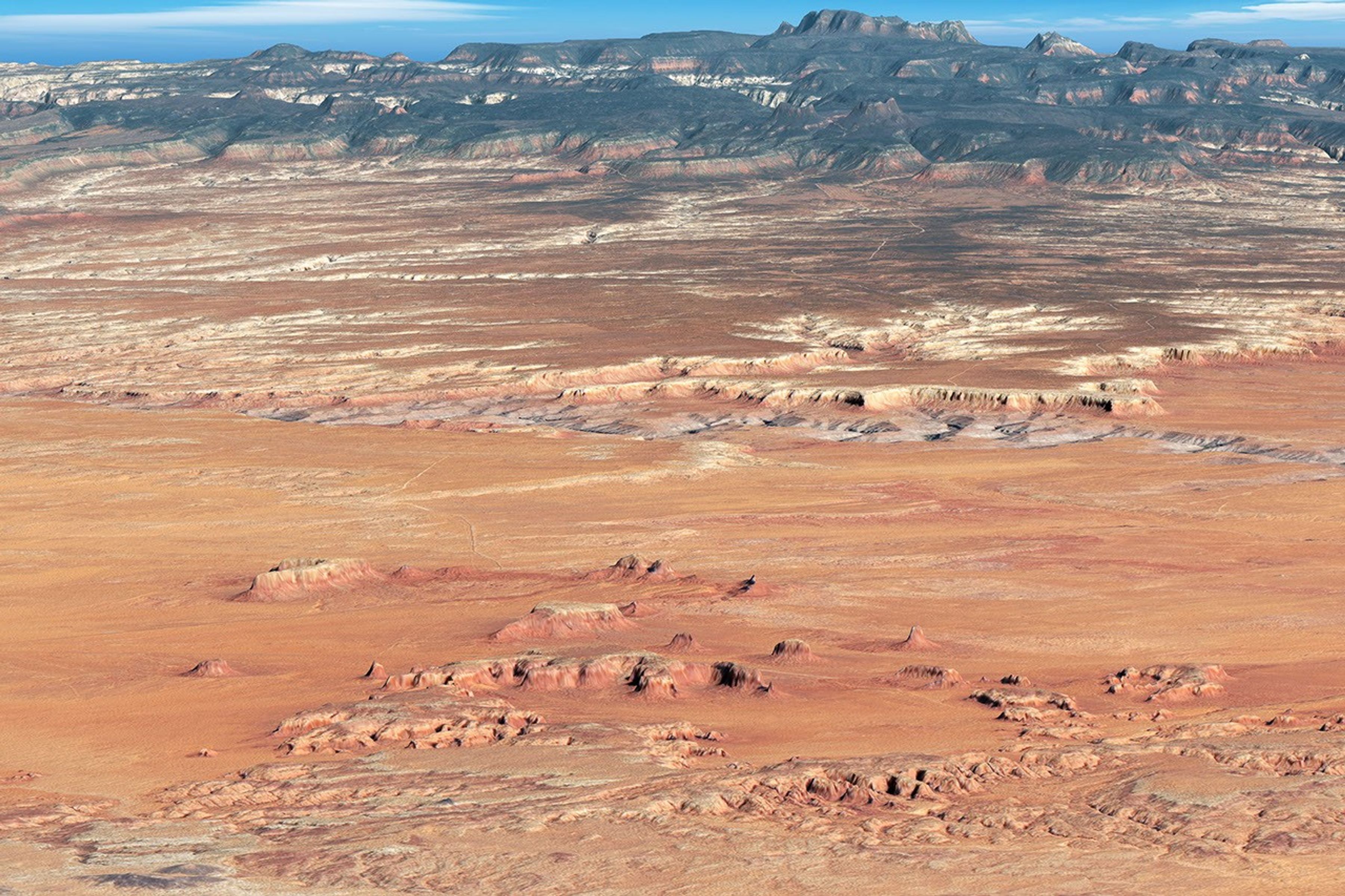 monument valley landforms