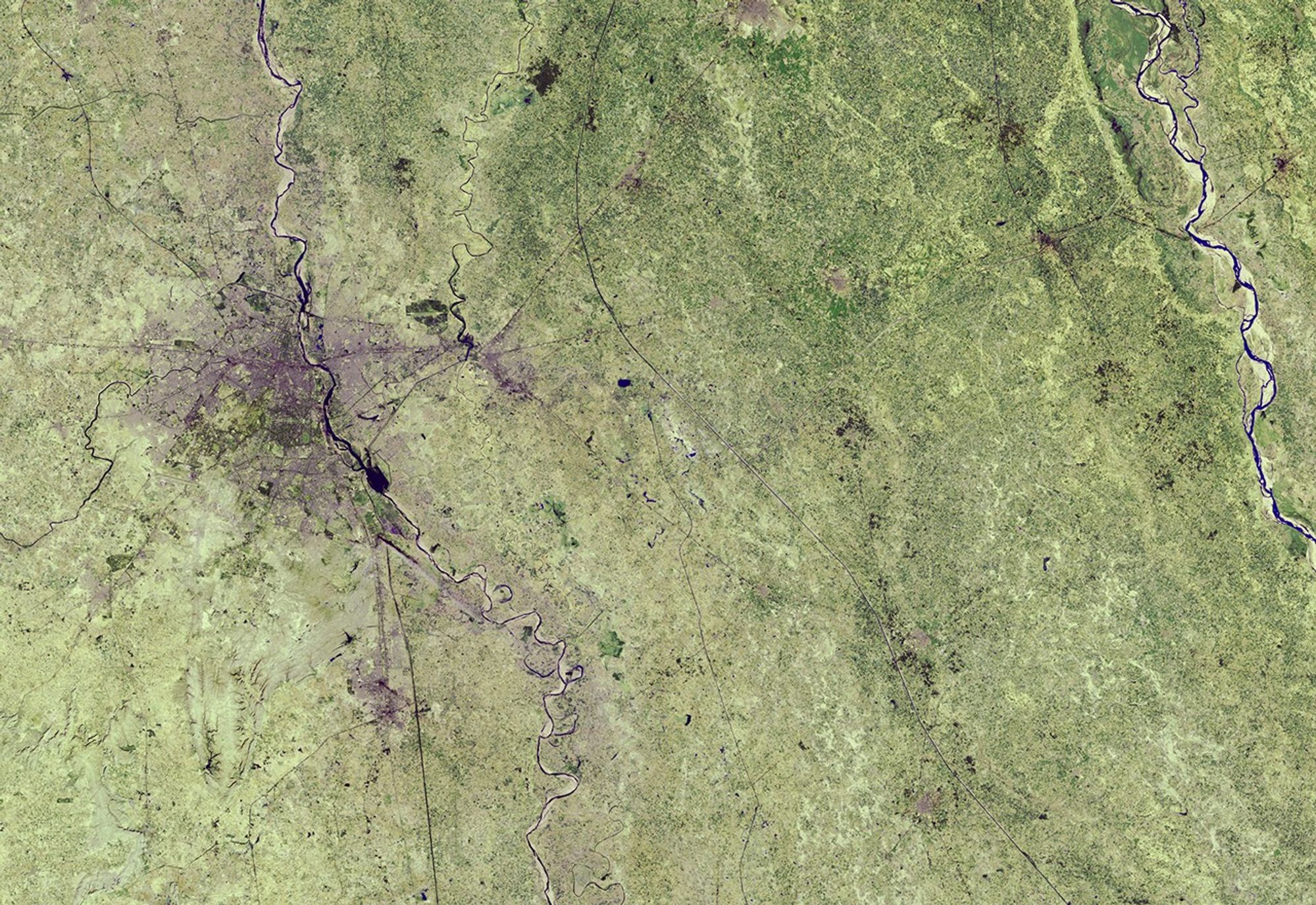 Urban Growth of New Delhi - NASA Science