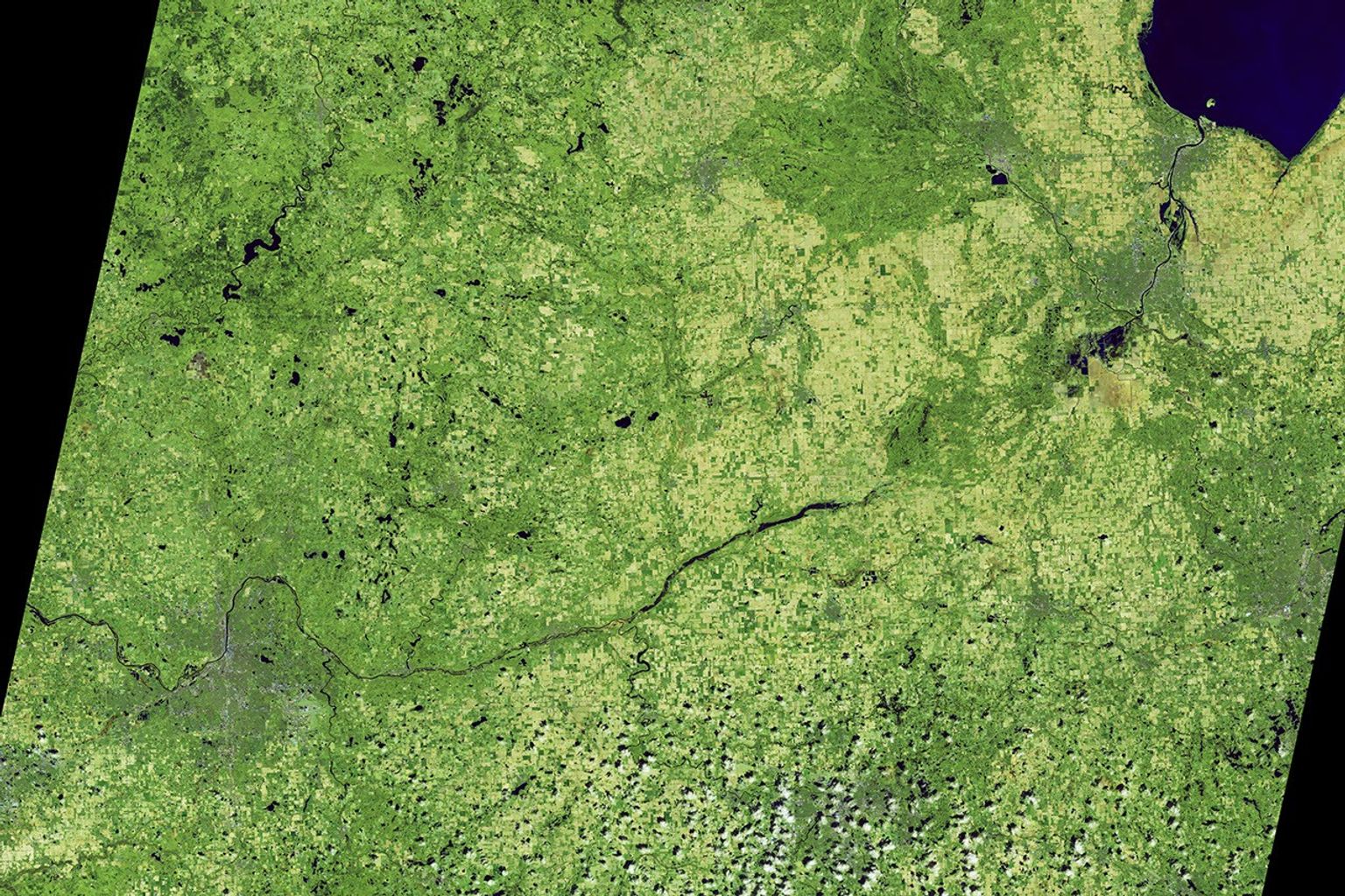 Spring Rains Saturate Michigan - NASA Science