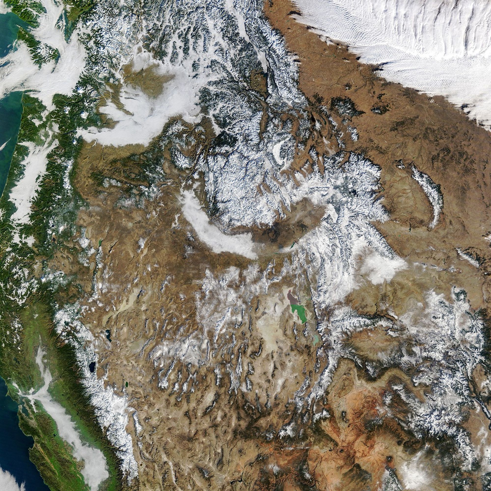 The West Faces Snow Drought - NASA Science