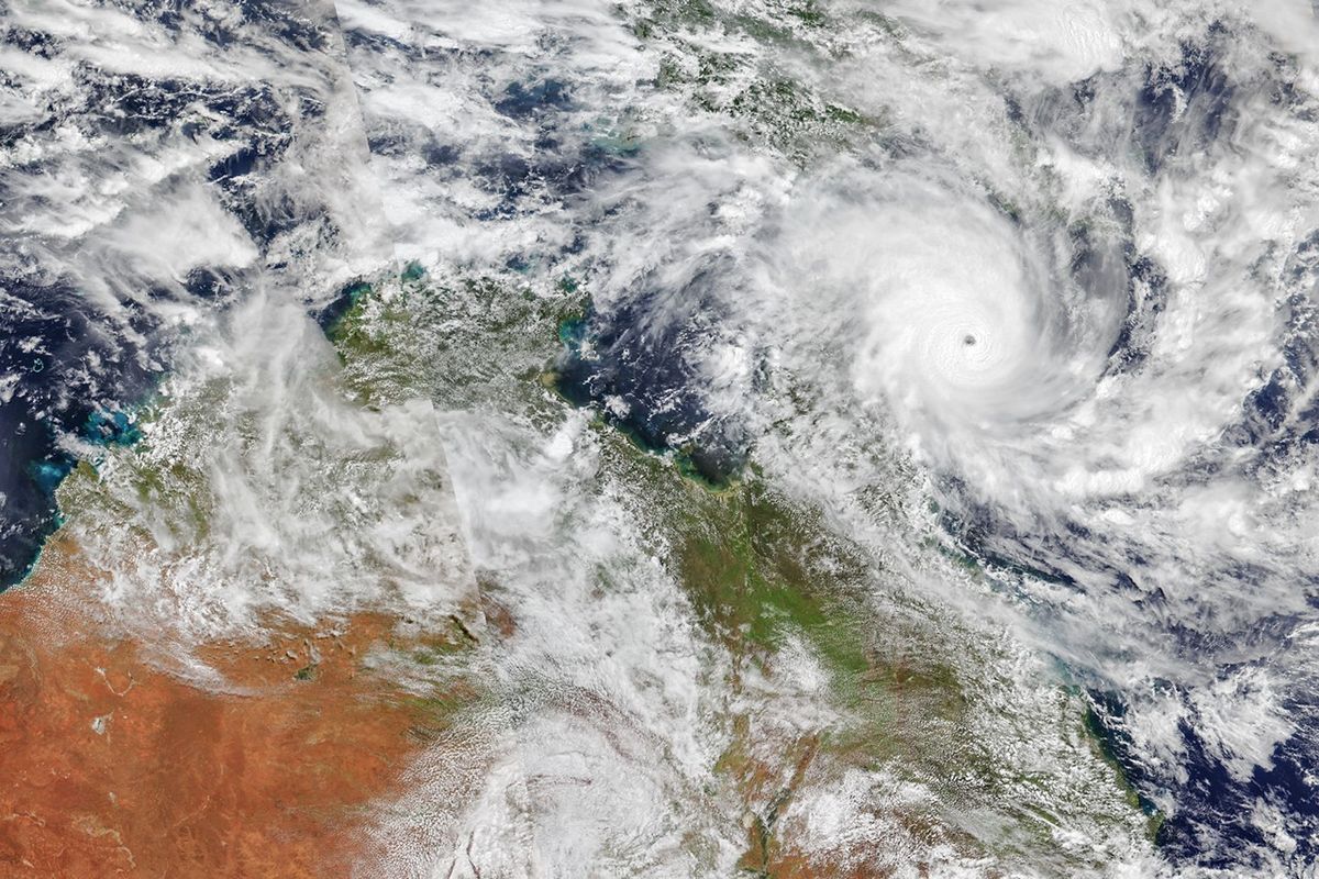Tropical Cyclone Narelle Crosses Australia - NASA Science