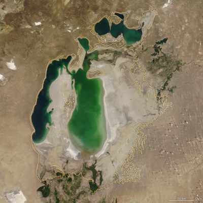 World of Change: Shrinking Aral Sea - NASA Science