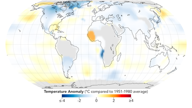World of Change: Global Temperatures - NASA Science