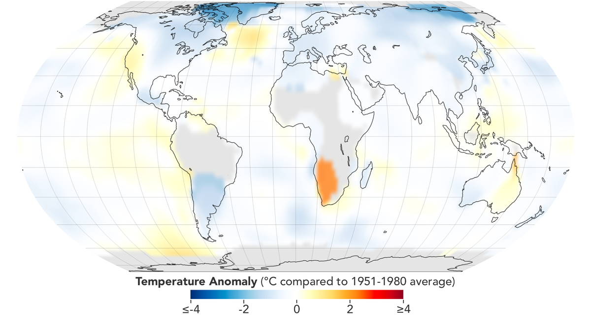 World of Change: Global Temperatures - NASA Science