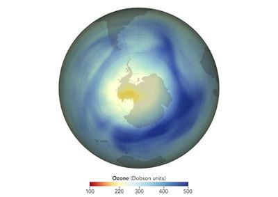 World of Change: Antarctic Ozone Hole - NASA Science