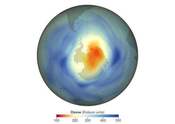 World of Change: Antarctic Ozone Hole - NASA Science