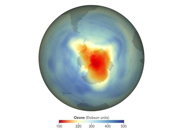 World of Change: Antarctic Ozone Hole - NASA Science