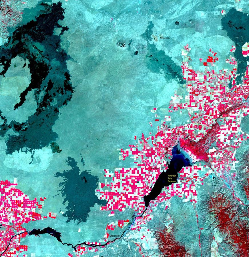 Crystal Fire, Idaho - NASA Science