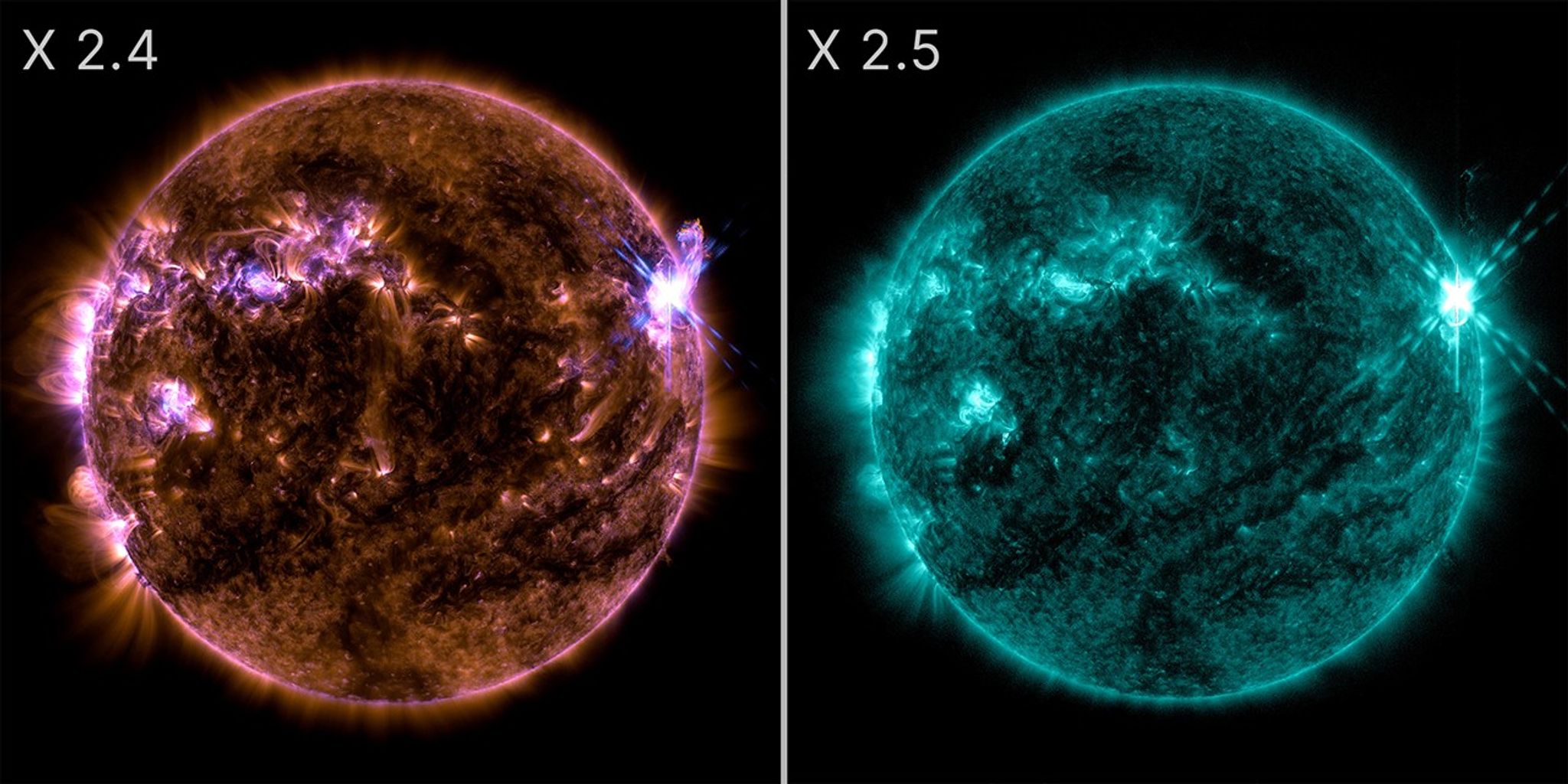 Sun Releases 2 Strong Solar Flares - NASA Science
