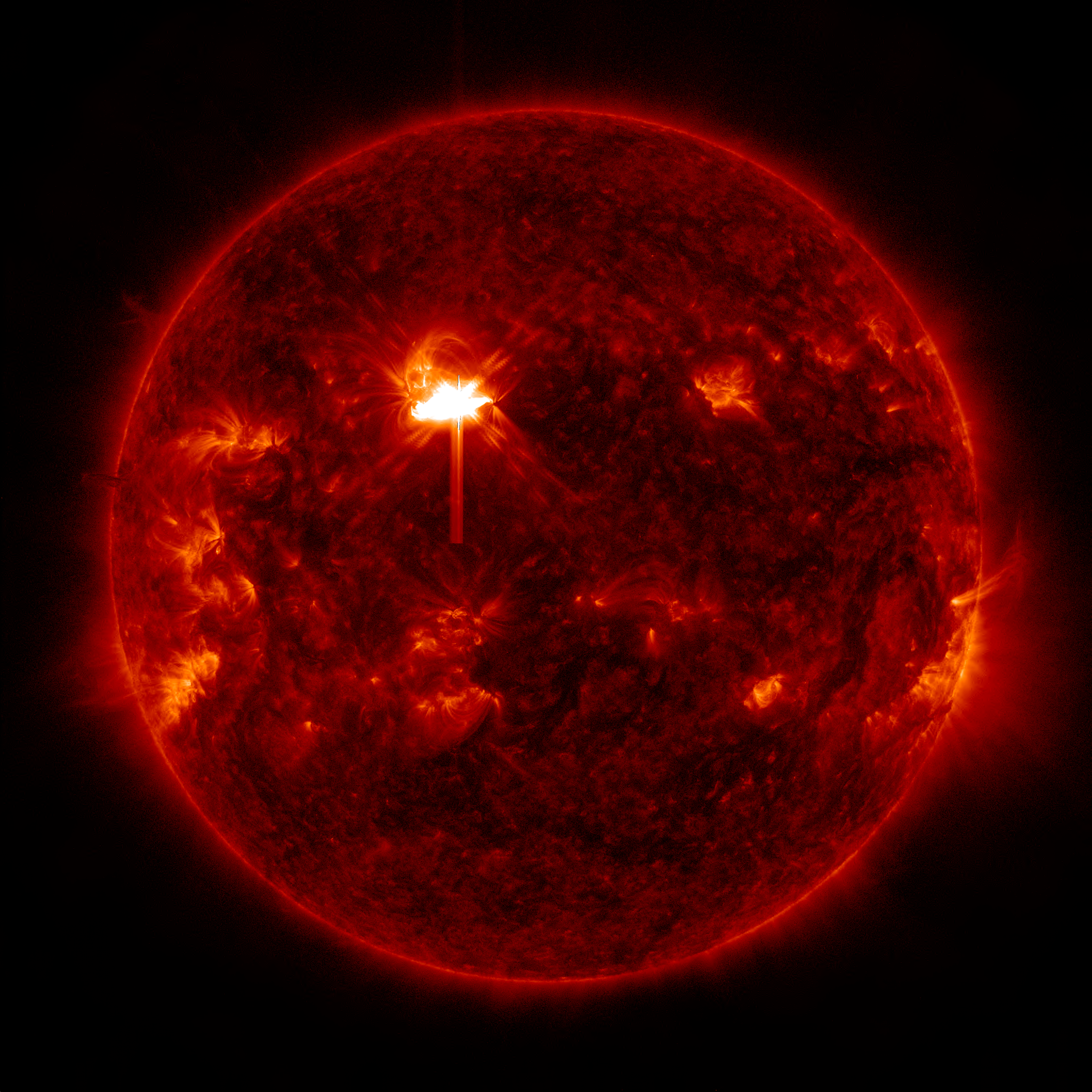 Strong Flare Erupts from Sun - NASA Science
