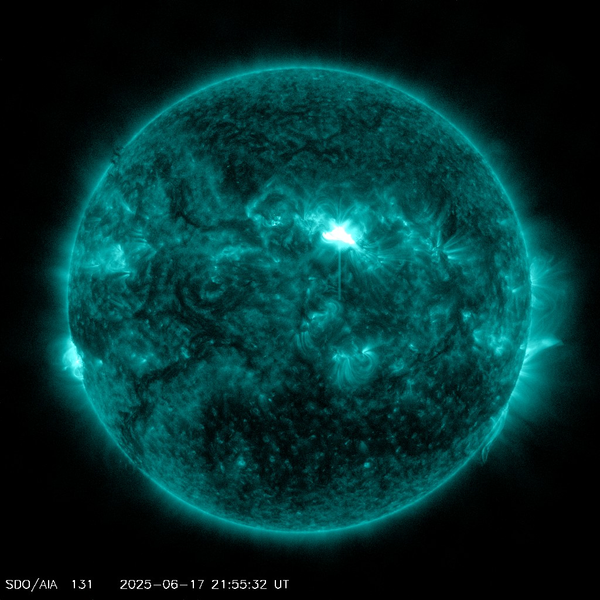Sun Releases Strong Flare - NASA Science