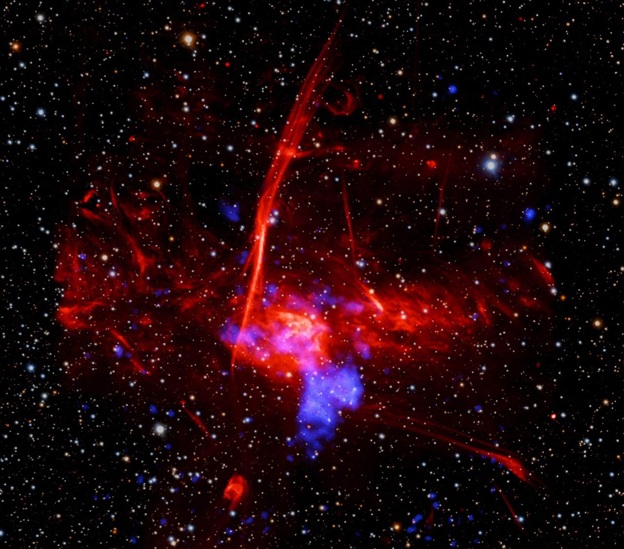 NASA’s Chandra Discovers Possible Supernova Remnant in Galactic Center ...