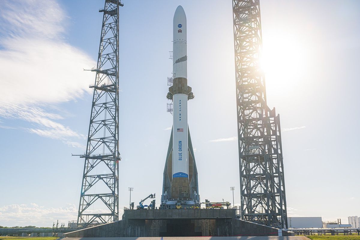 Blue Origin’s New Glenn Rocket Go for Launch! - NASA Science