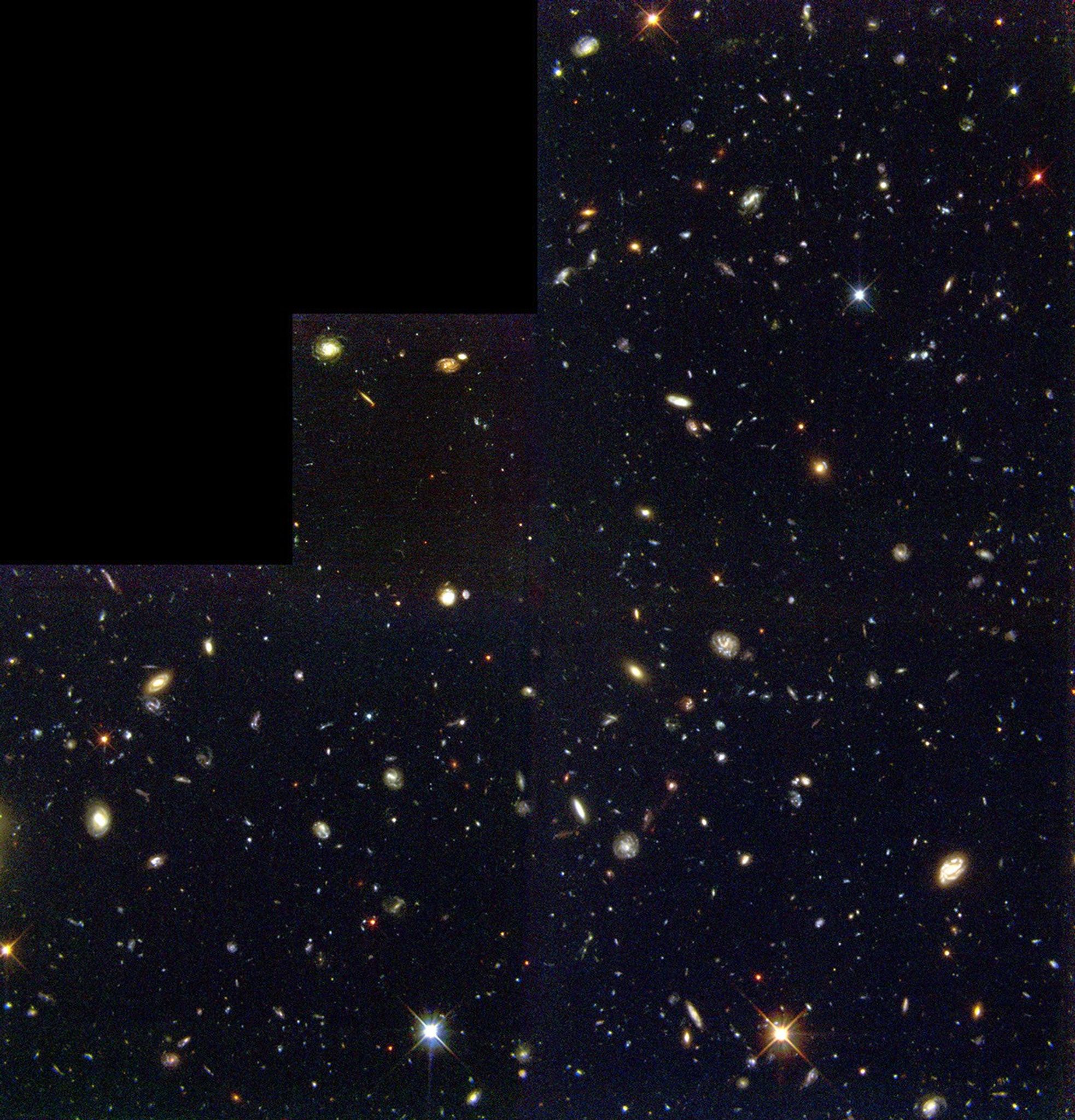 Zoom into the Hubble Deep Field from a Wide View of the Sky - NASA Science