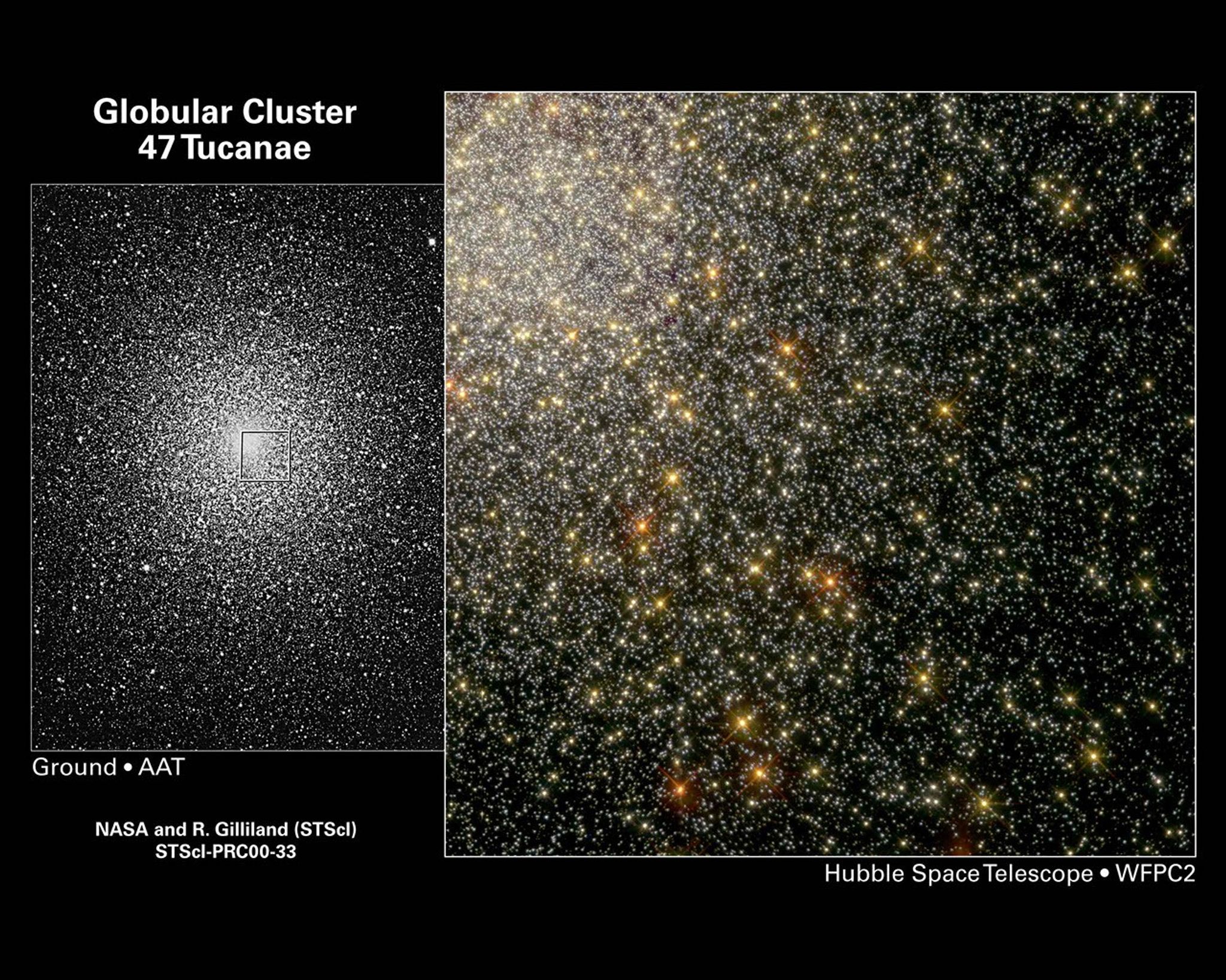Globular Cluster 47 Tucanae, Home to 35,000 Stars - NASA Science