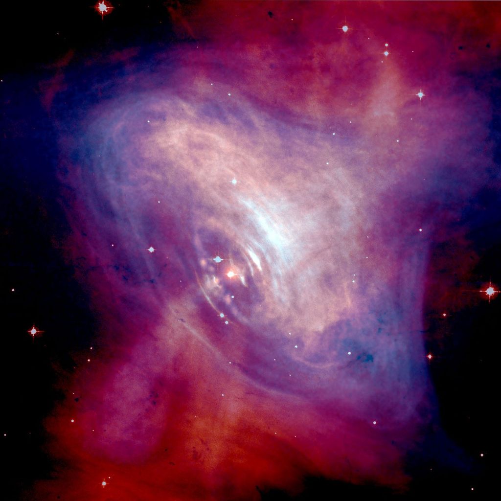 Time-Lapse Sequence of the Crab Nebula - NASA Science