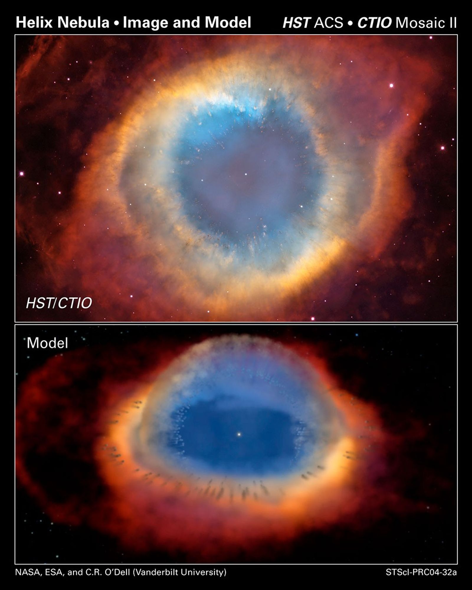 The Helix Nebula: a Gaseous Envelope Expelled By a Dying Star - NASA ...