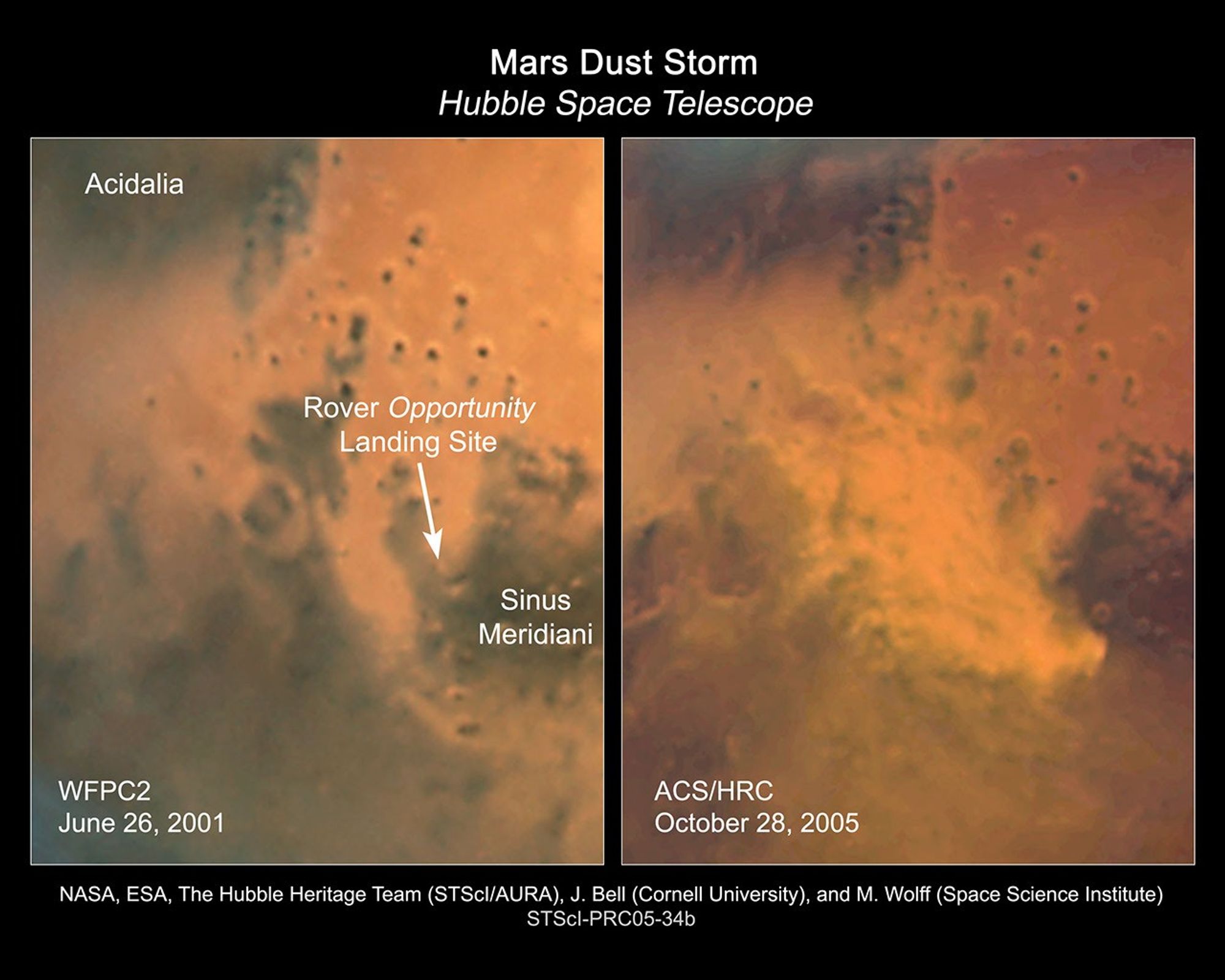 Dust Storm on Mars - NASA Science