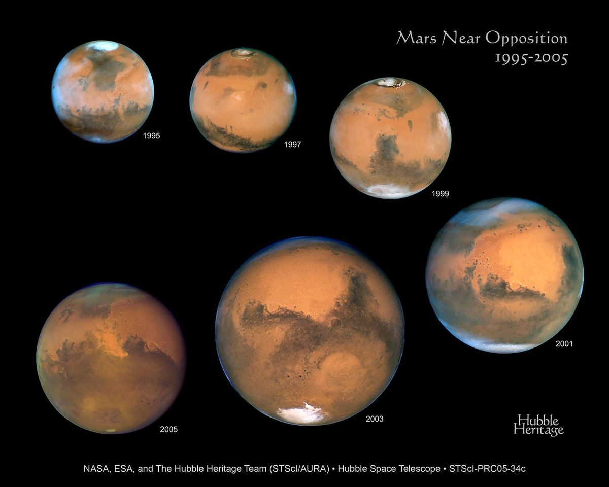 A Dust Storm on Mars - NASA Science