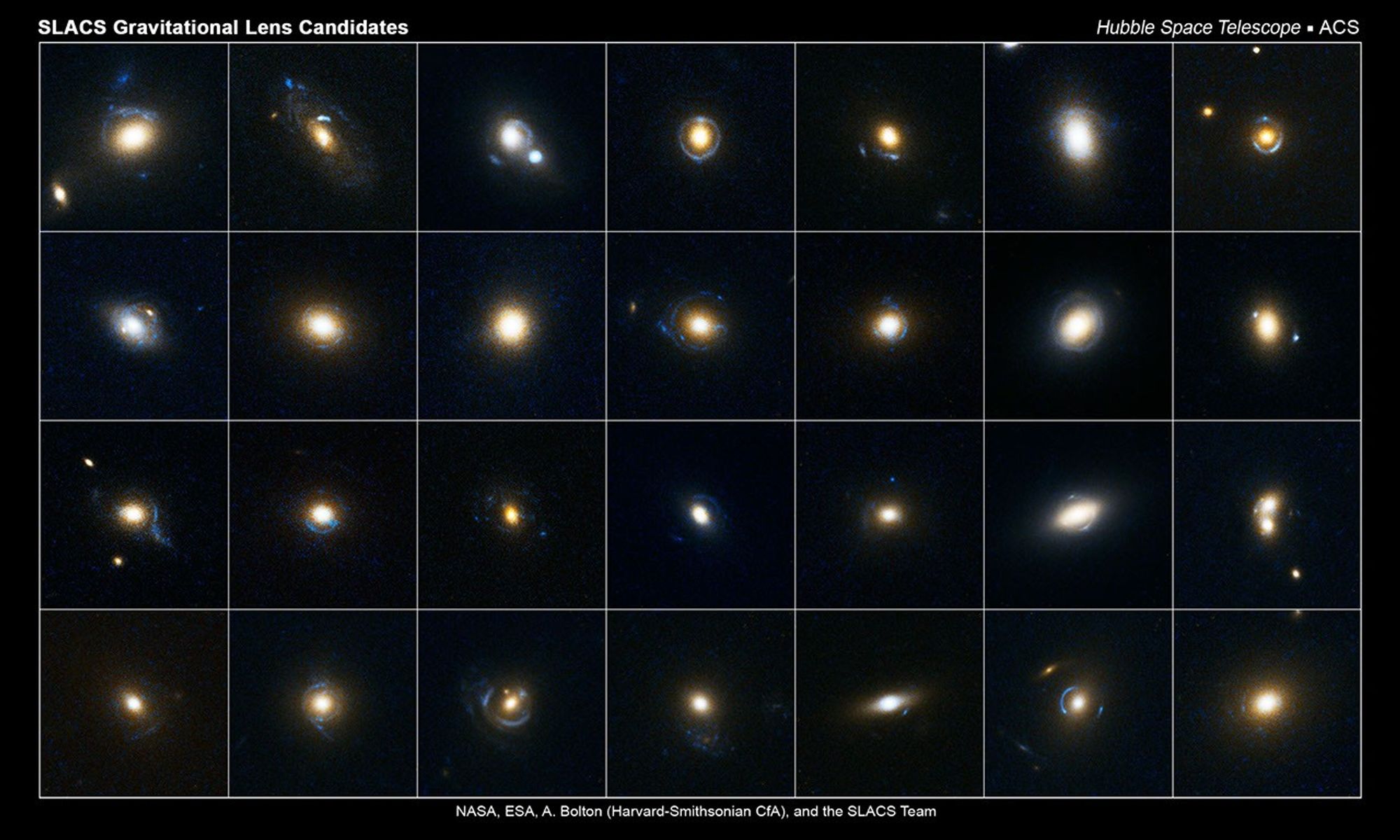 A Gallery of Einstein Rings - NASA Science
