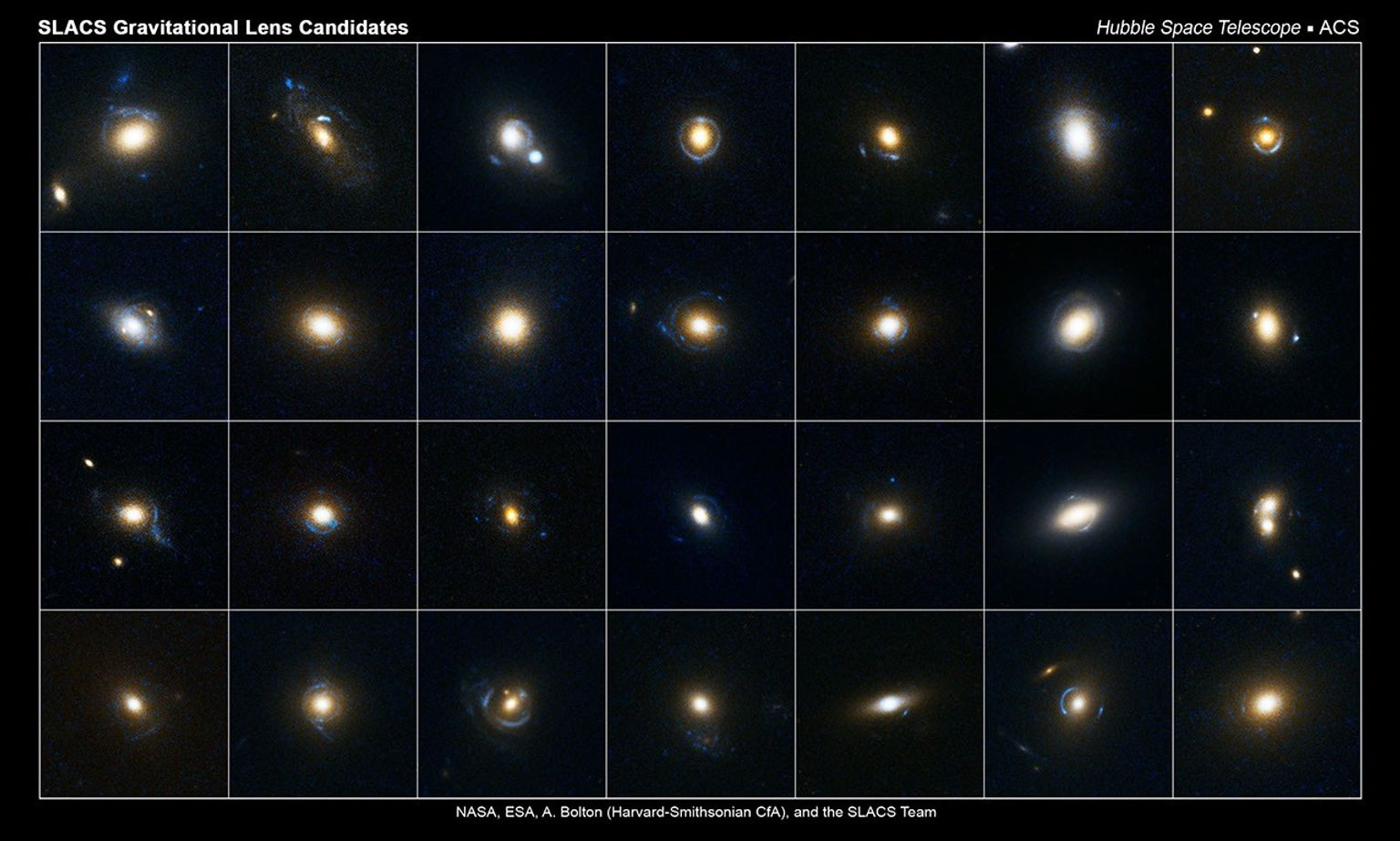 A Gallery of Einstein Rings - NASA Science