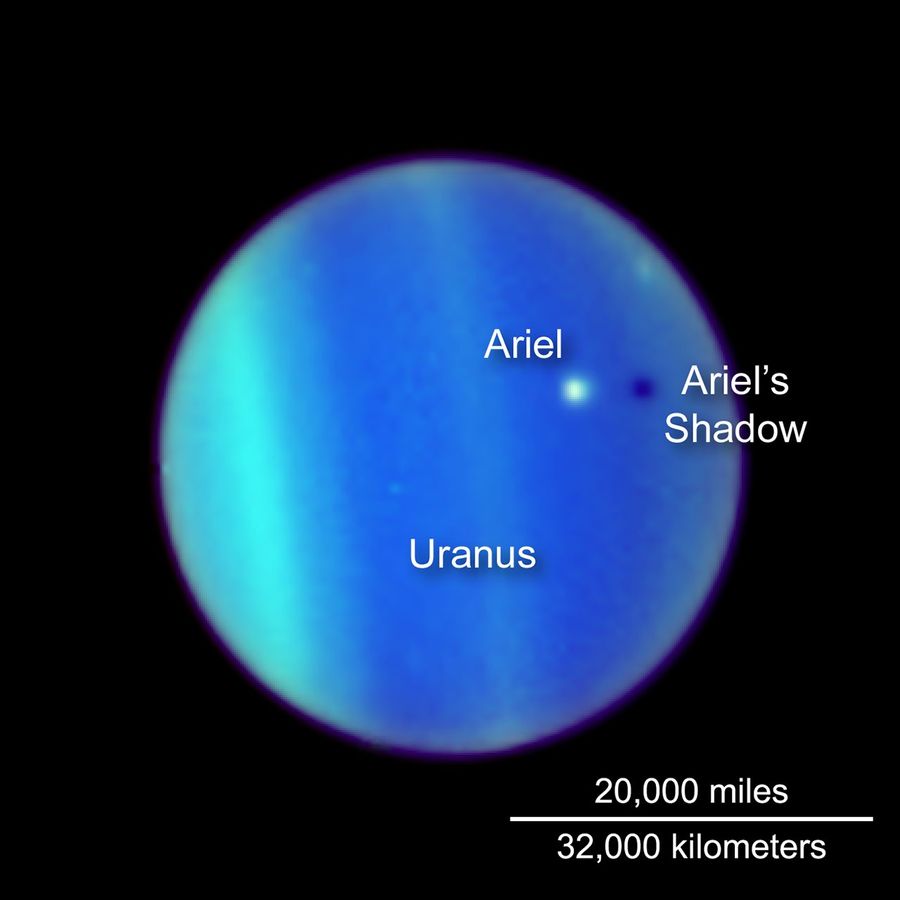 Uranus and Ariel - NASA Science