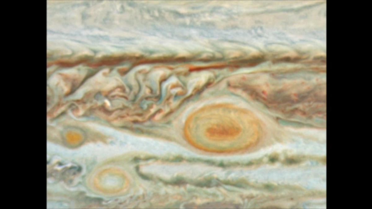 Three Red Spots Mix it Up on Jupiter - NASA Science